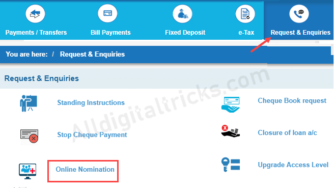 How To Add Nominee in SBI Account Online | SBI Online Nomination ... How To Add Nominee in SBI Account Online | SBI Online Nomination ...